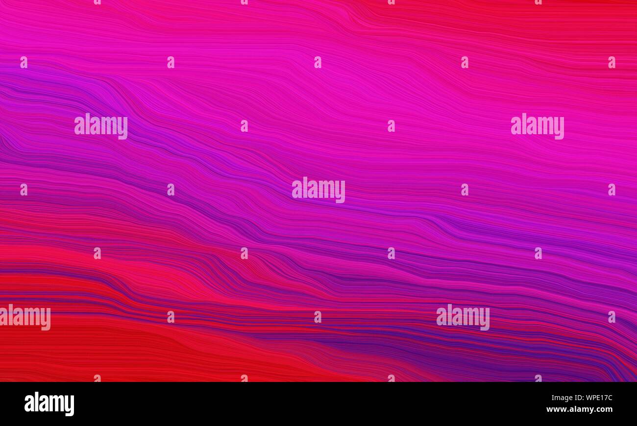curved lines artwork with medium violet red, crimson and dark magenta ...