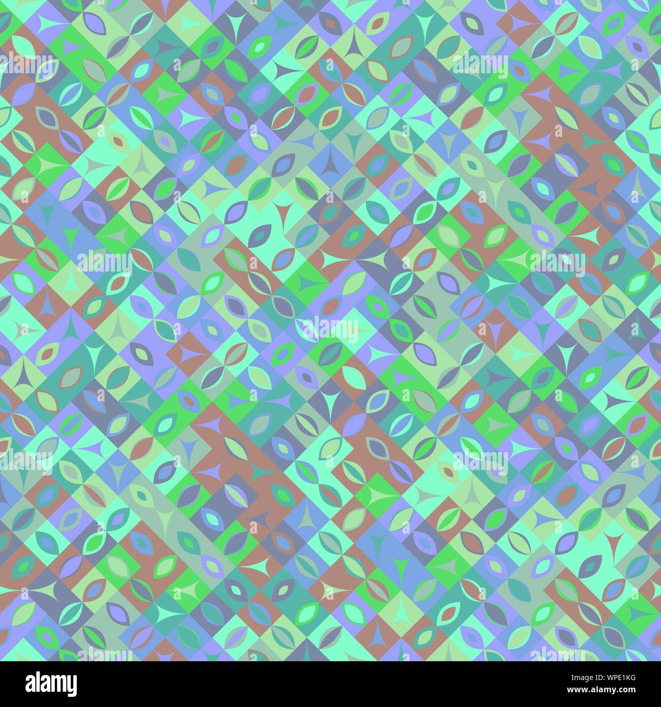 Colorful curved shape pattern background - abstract vector design Stock ...