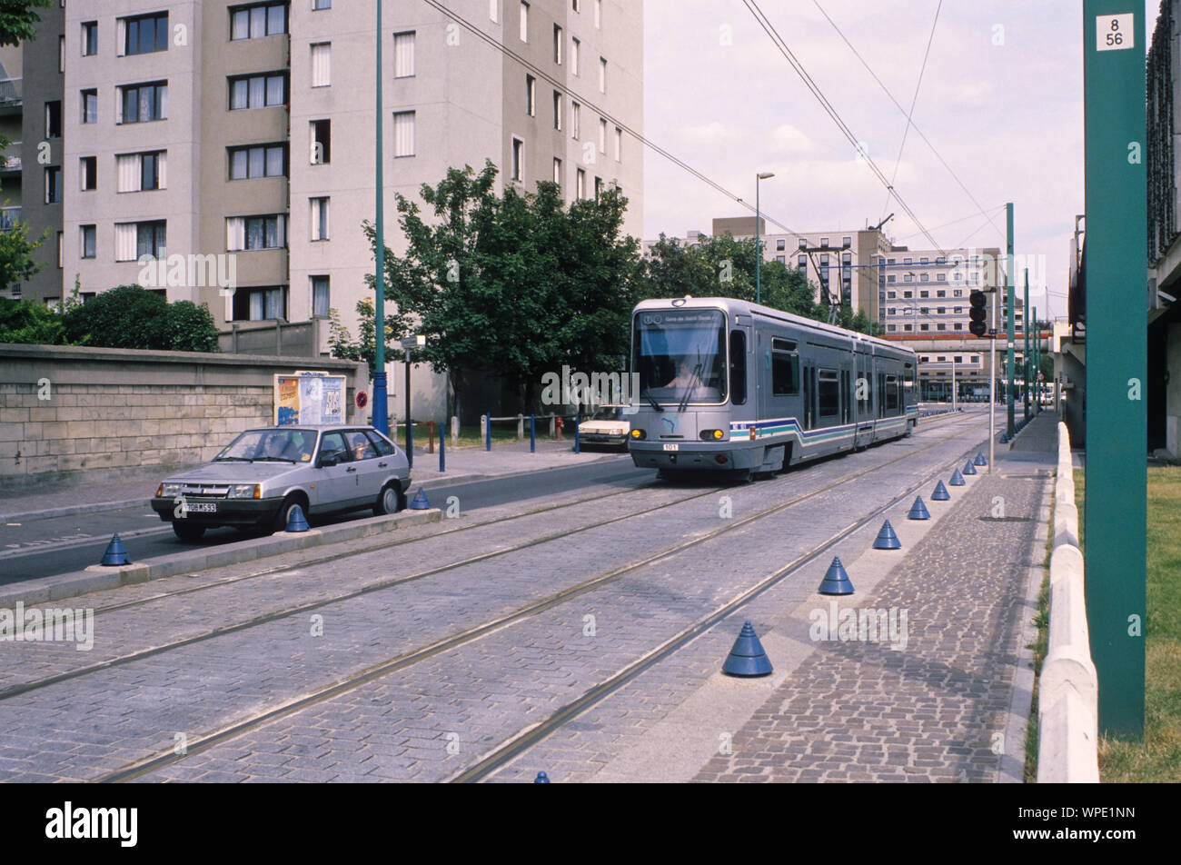 Tfs tramway t1 ratp hi-res stock photography and images - Alamy