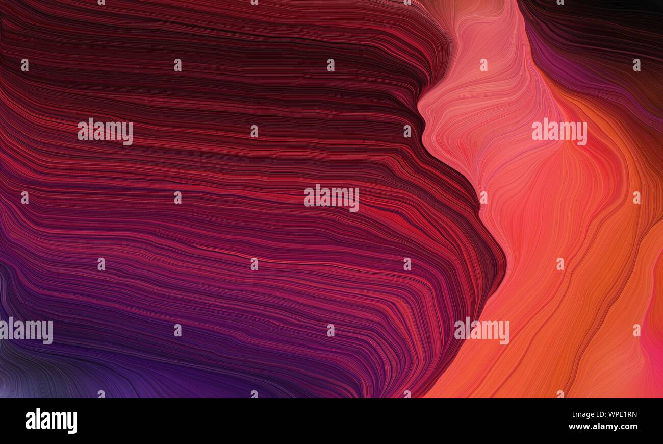 very dark magenta, moderate red and very dark pink colored and curved ...