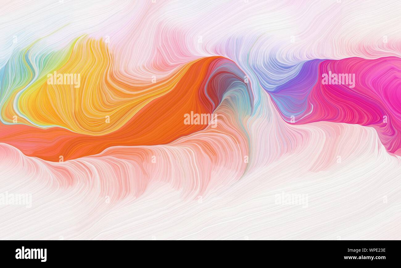 curved lines abstract wallpaper background with misty rose, moderate ...