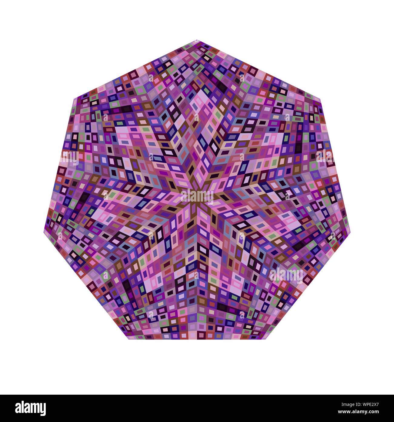 Heptagon symbol hi-res stock photography and images - Alamy