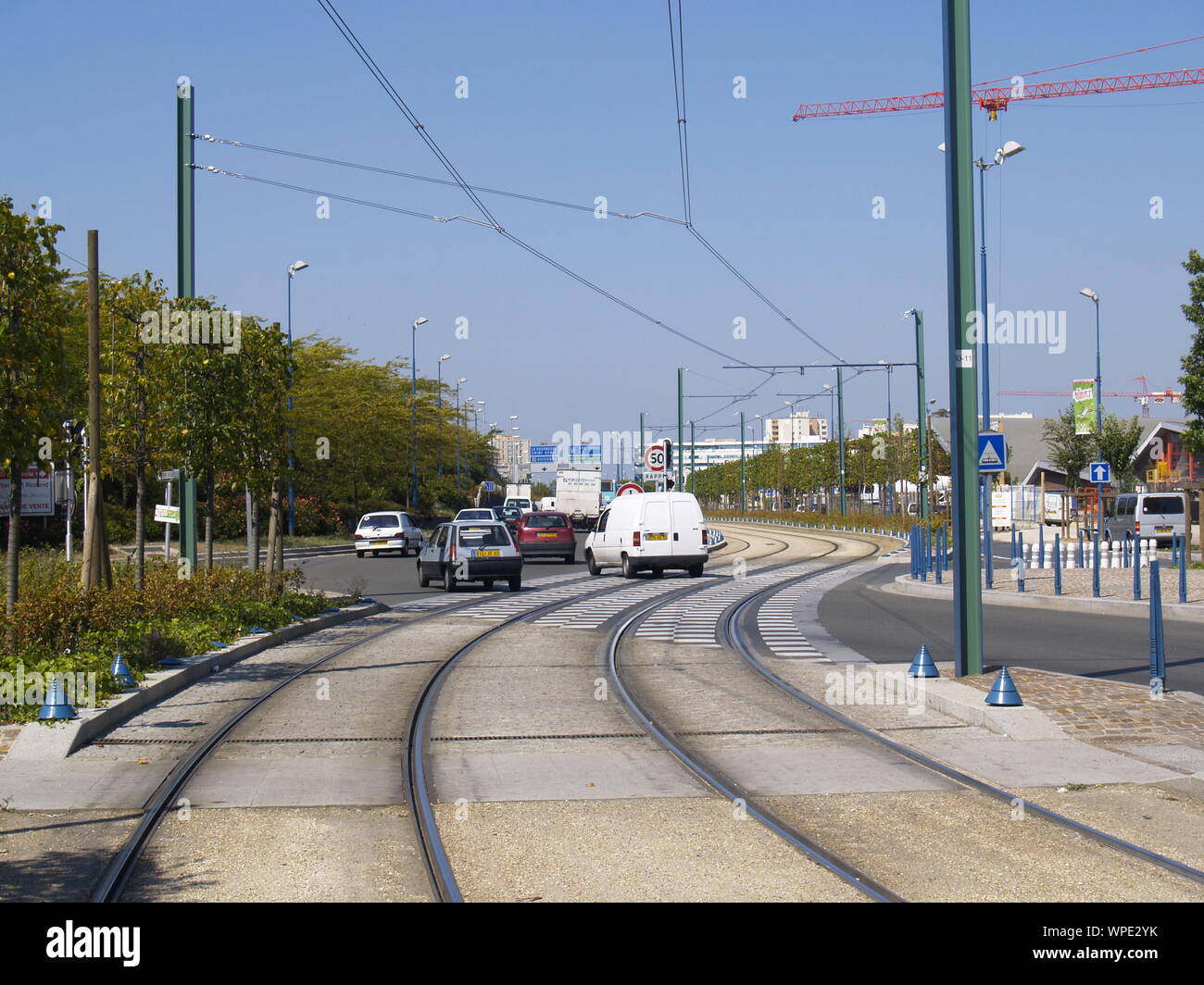 Paris, Tramway T1 Stock Photo - Alamy