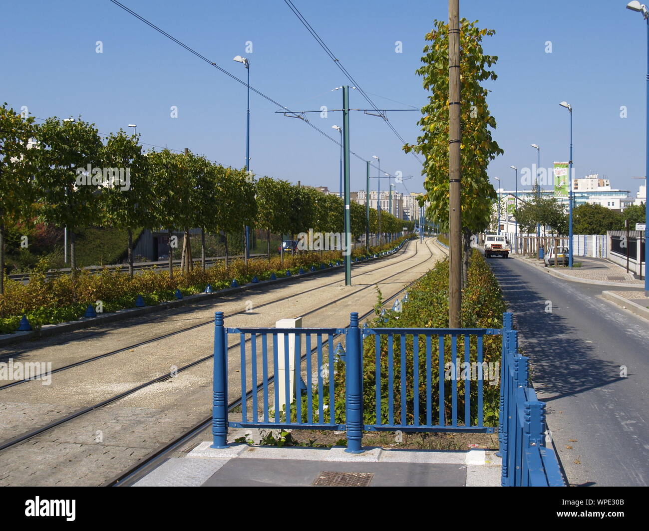 Paris, Tramway T1 Stock Photo - Alamy
