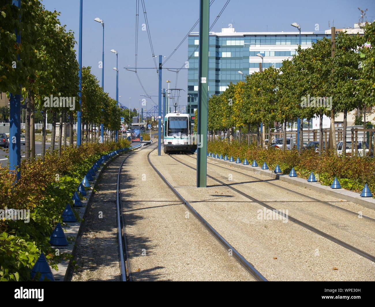 Paris, Tramway T1 Stock Photo - Alamy