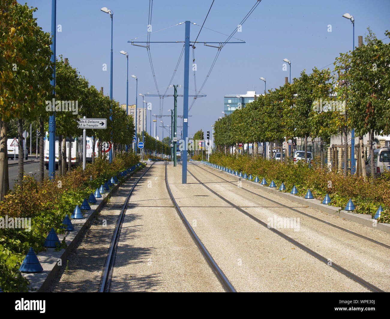 Paris, Tramway T1 Stock Photo - Alamy