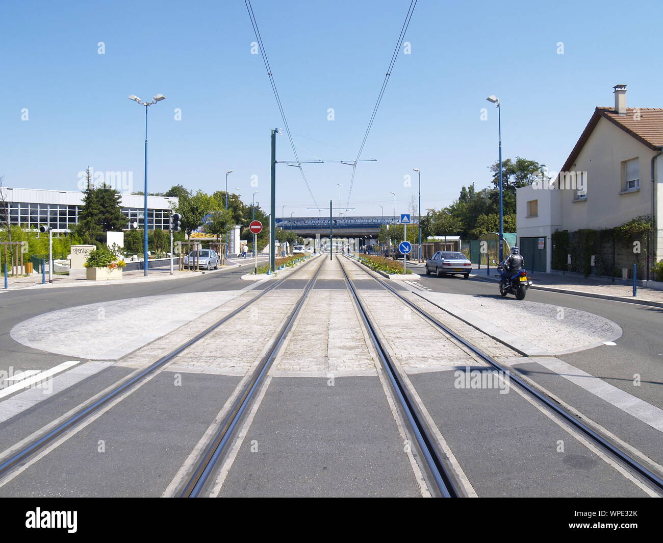 Paris, Tramway T1 Stock Photo - Alamy