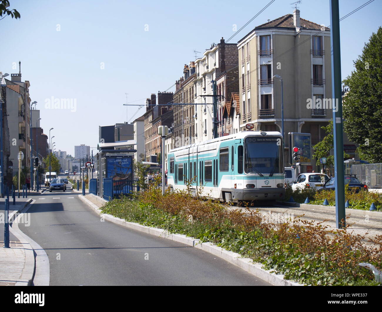 Paris, Tramway T1 Stock Photo - Alamy