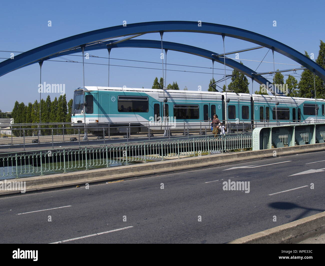 Paris, Tramway T1 Stock Photo - Alamy