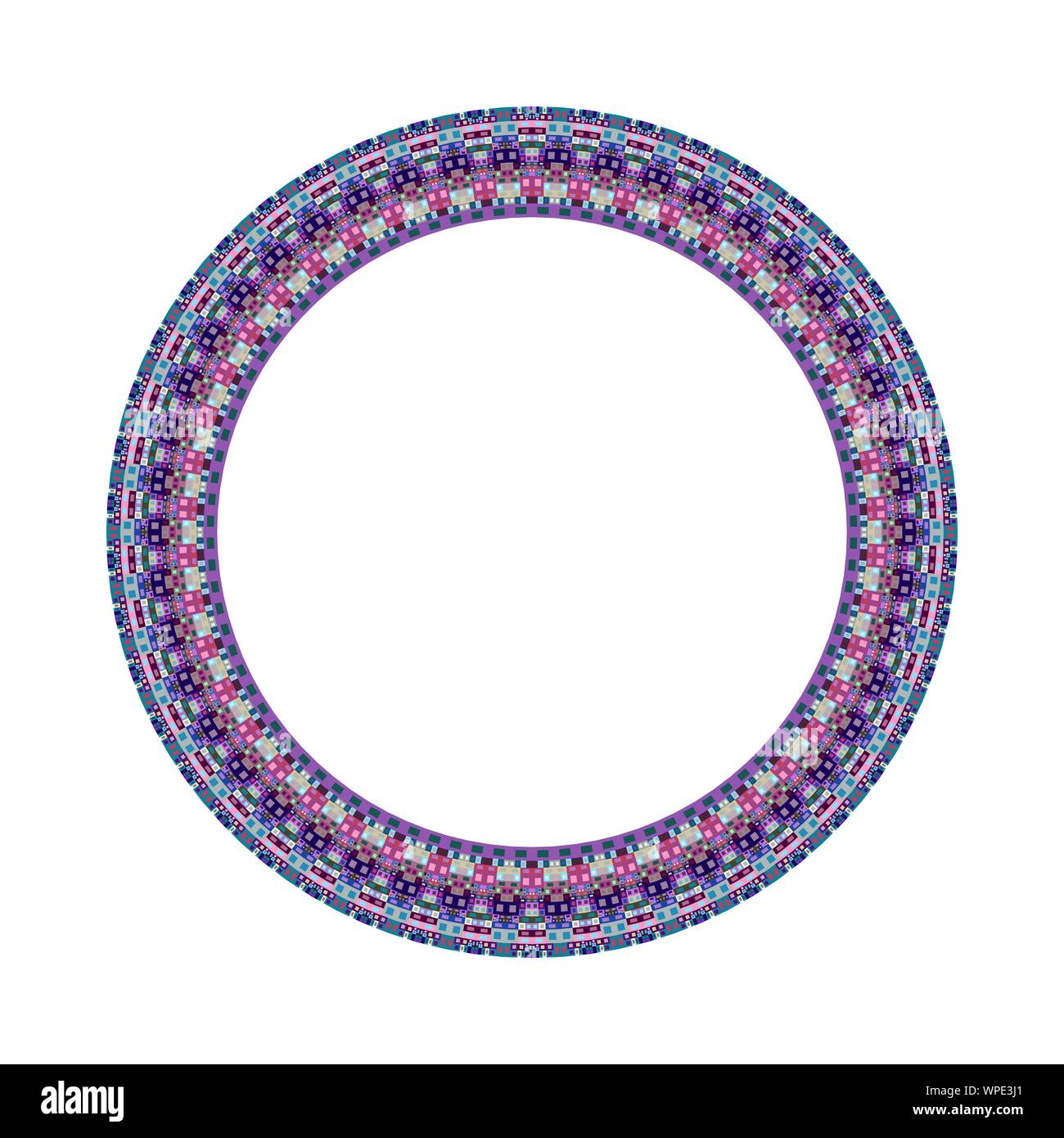 Mosaic circle Cut Out Stock Images & Pictures - Alamy