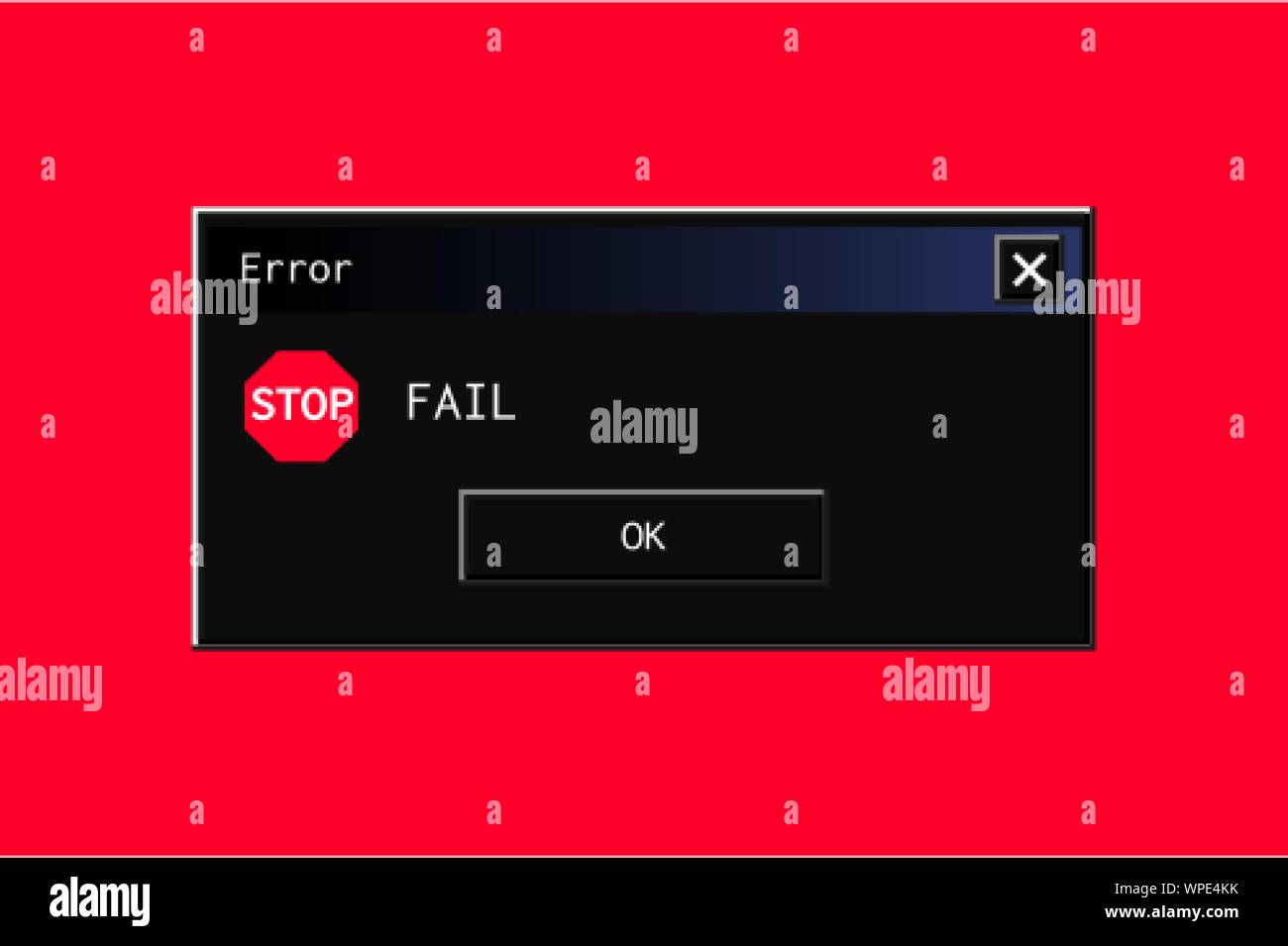 A frame popup Stock Vector Images - Alamy