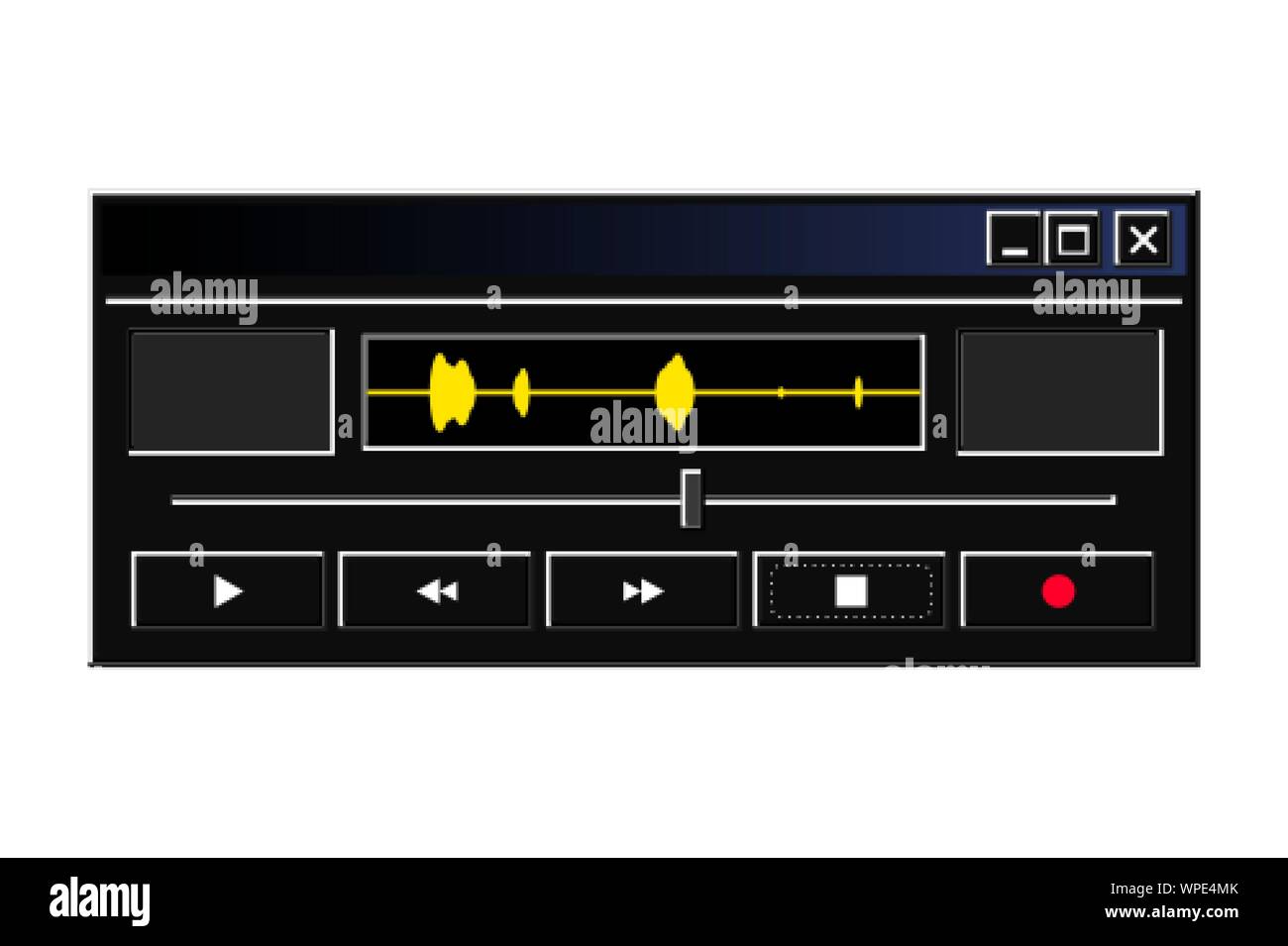 Empty box in dark Cut Out Stock Images & Pictures - Alamy