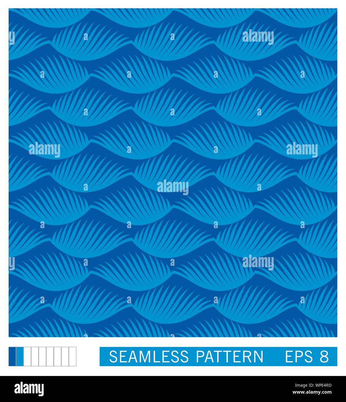 Ocean pattern detail Stock Vector Images - Alamy