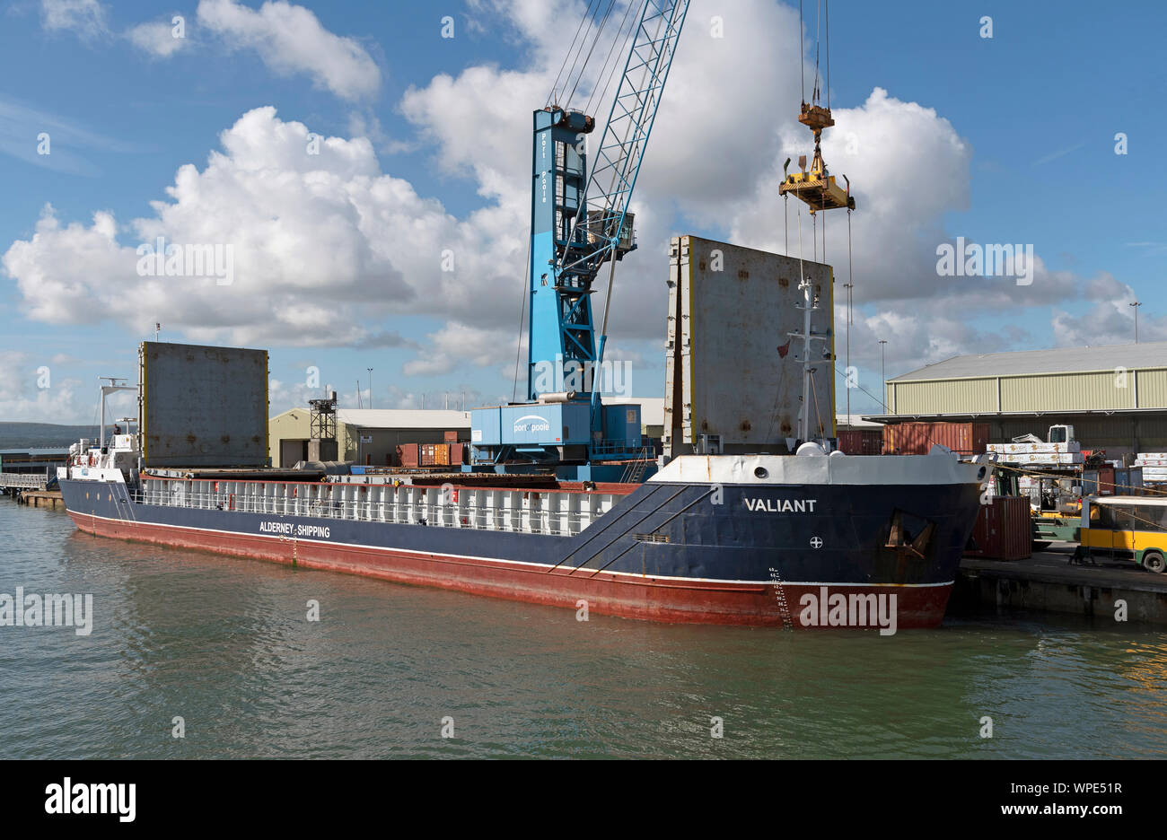 Poole Harbour, Dorset, England, UK. September 2019. The Valiant a ...