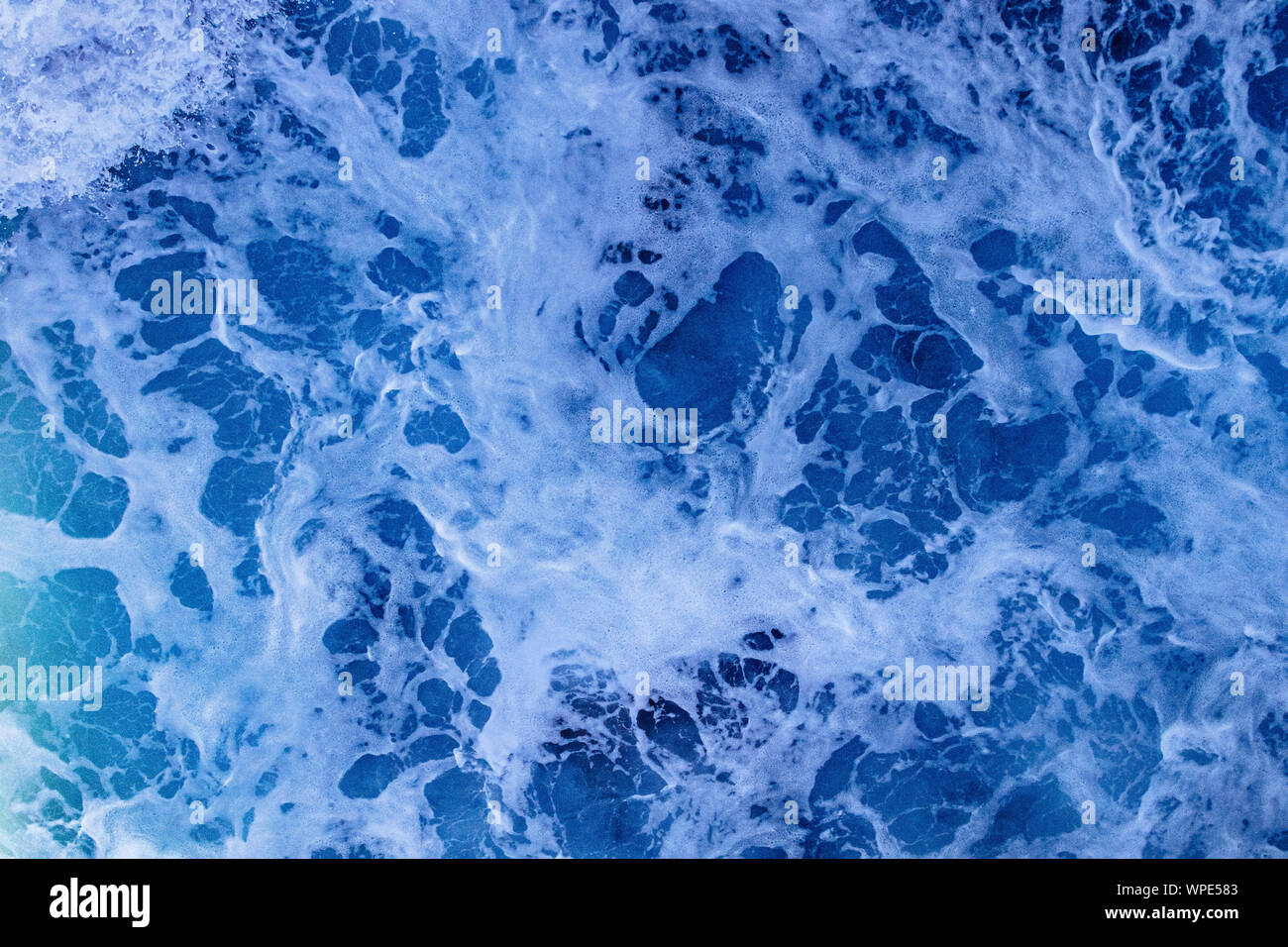 Water texture from above hi-res stock photography and images - Alamy