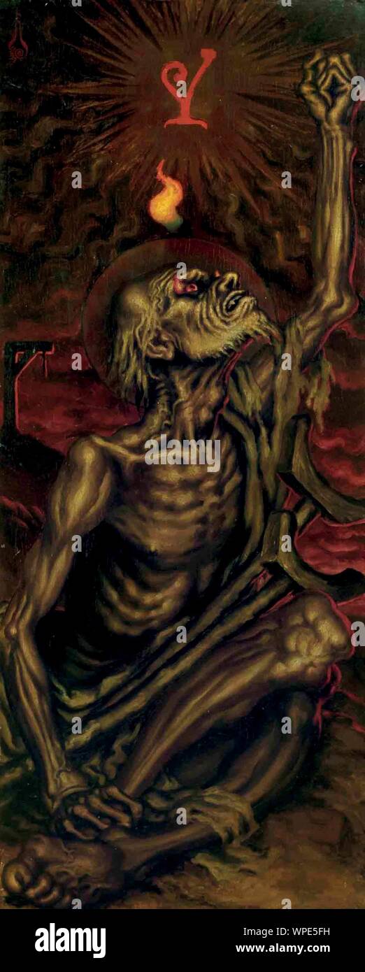 weird creatures vintage art illustration Stock Photo - Alamy