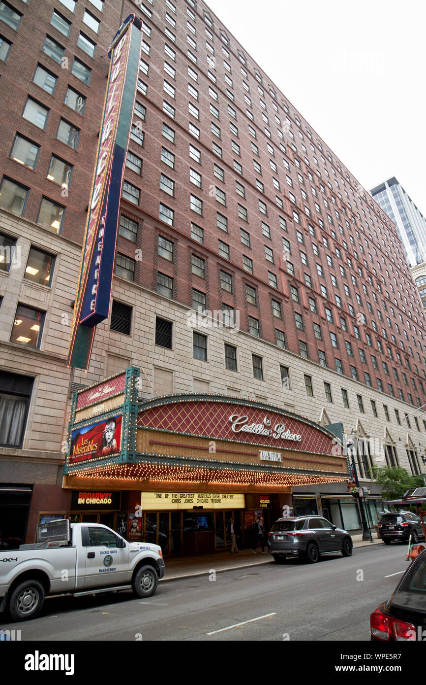 cadillac palace theatre building Chicago Illinois USA Stock Photo - Alamy cadillac palace theatre building Chicago Illinois USA Stock Photo - Alamy