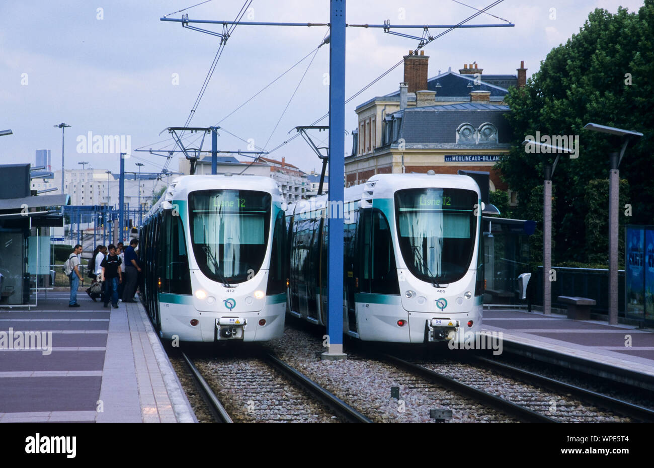 Paris, Tramway T2 Stock Photo - Alamy