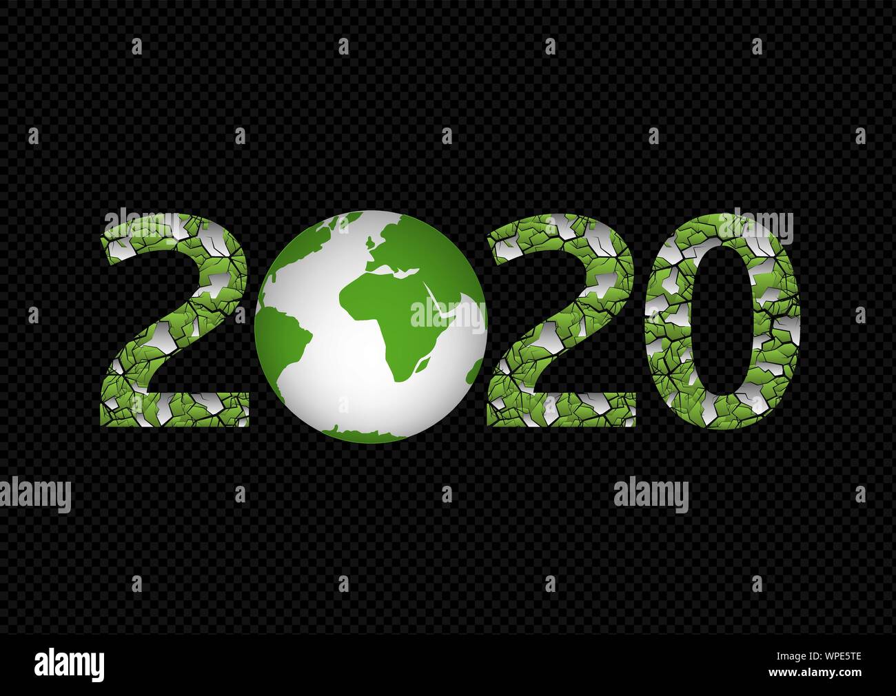 2020 Green planet illustration Stock Vector Image & Art - Alamy