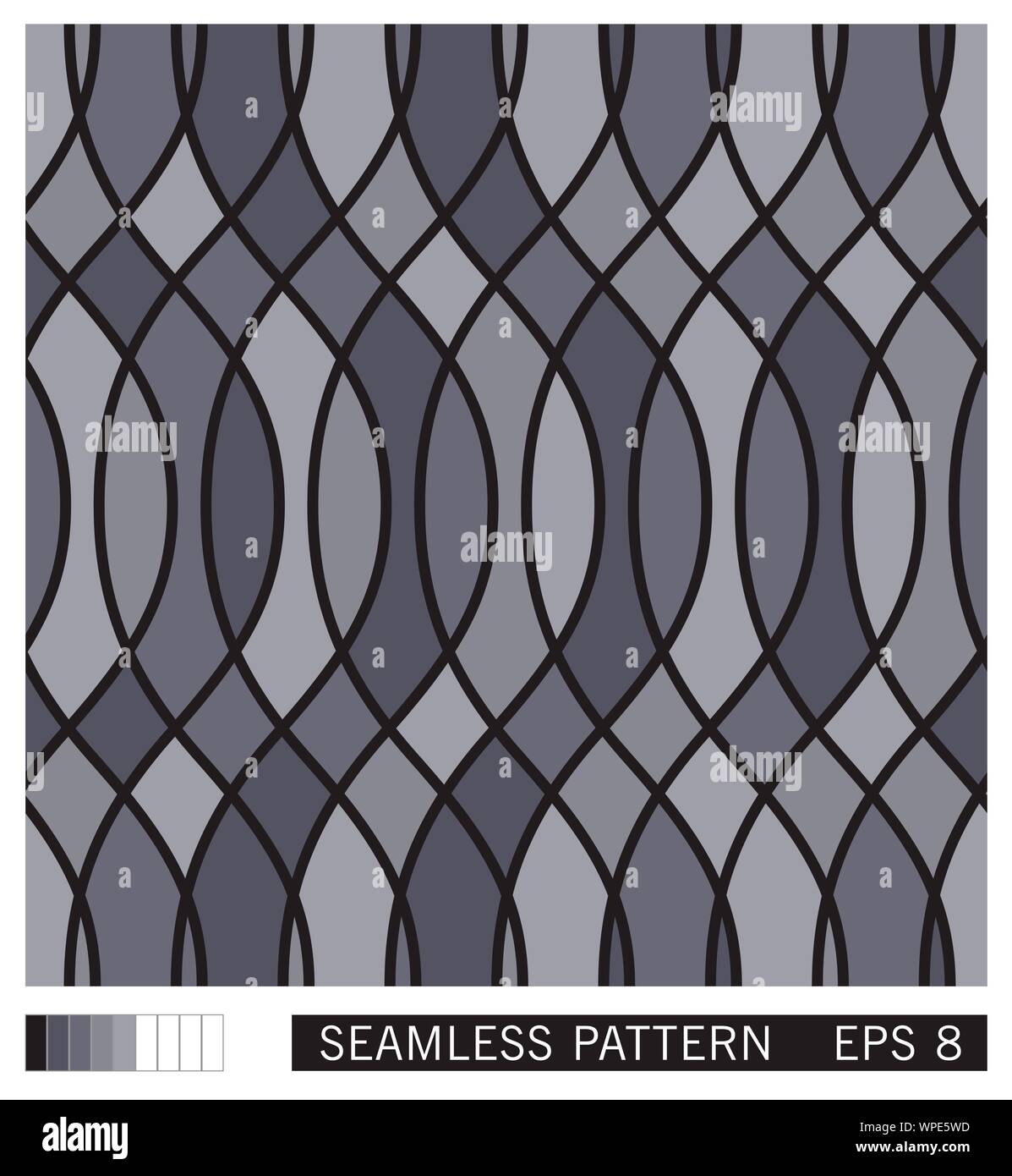 Modern stained glass window Cut Out Stock Images & Pictures - Alamy