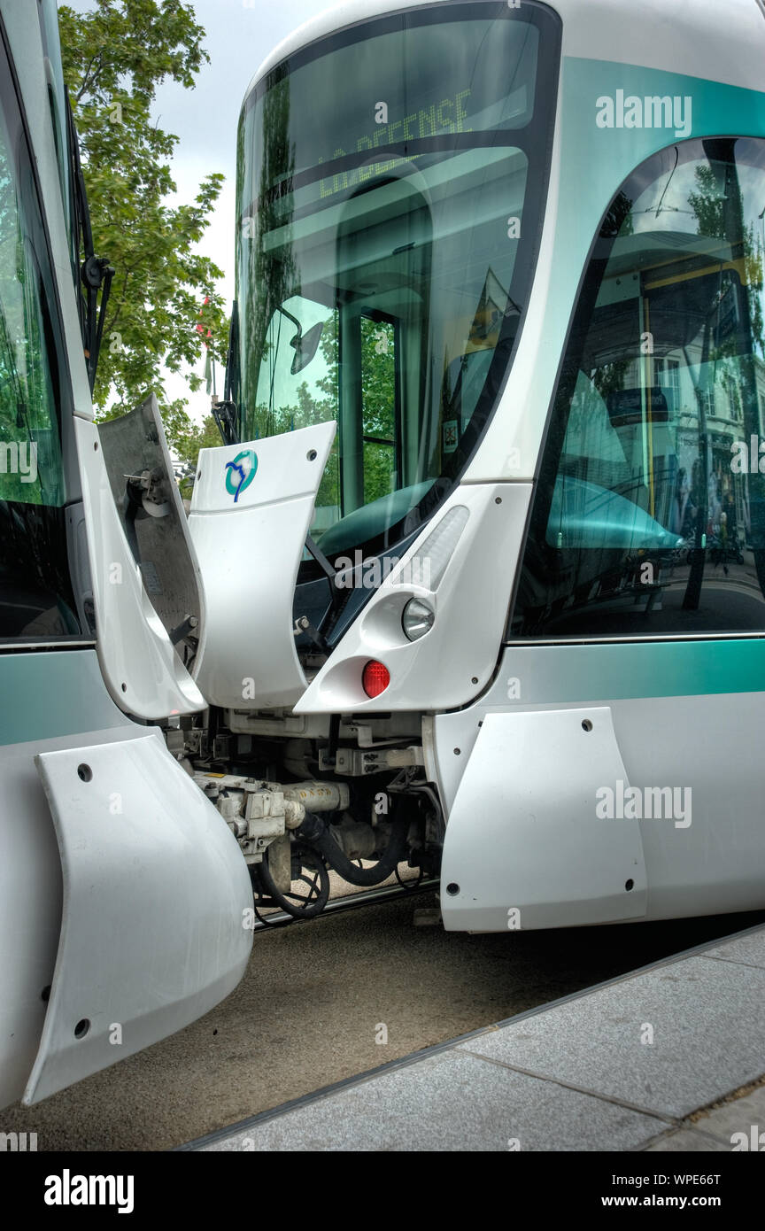 Paris, Tramway T2 Stock Photo - Alamy