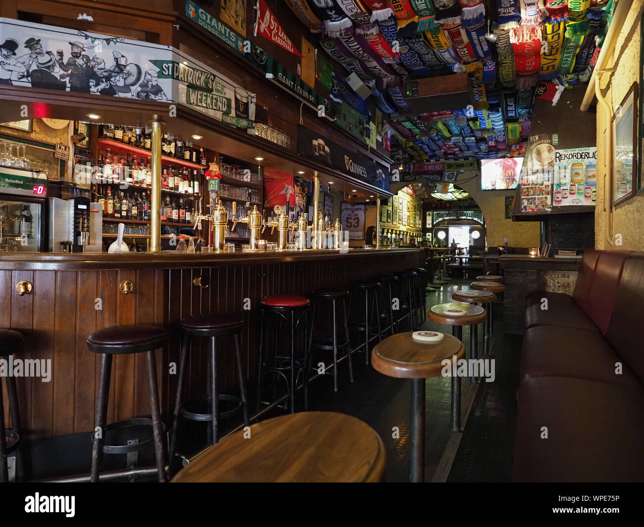 DUESSELDORF, GERMANY - CIRCA AUGUST 2019: Irish pub Stock Photo - Alamy