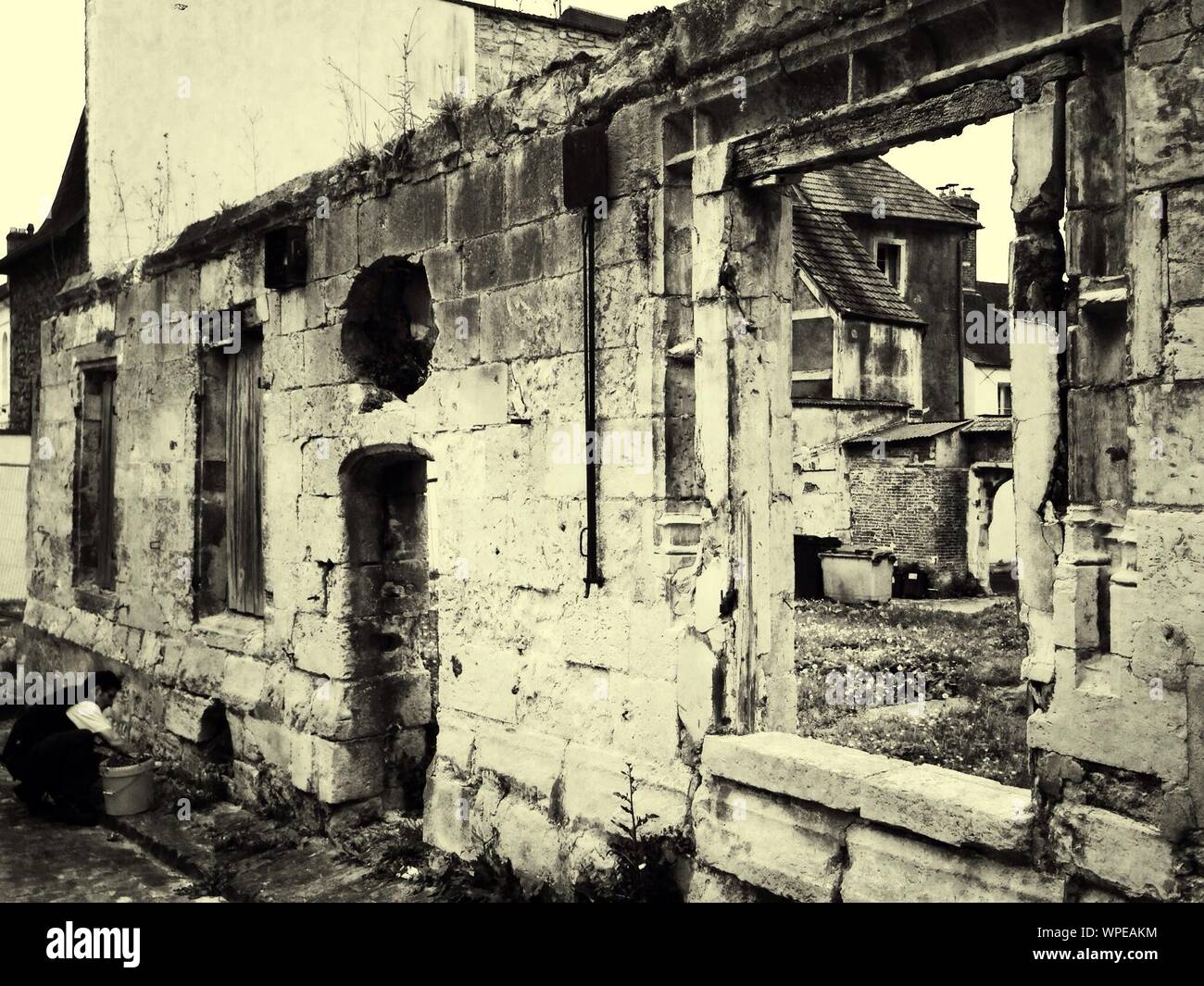 Ruined stone structure hi-res stock photography and images - Alamy