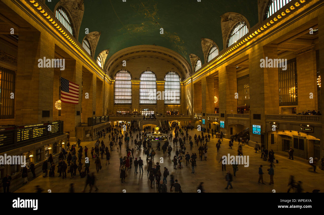 Central station New York Stock Photo - Alamy