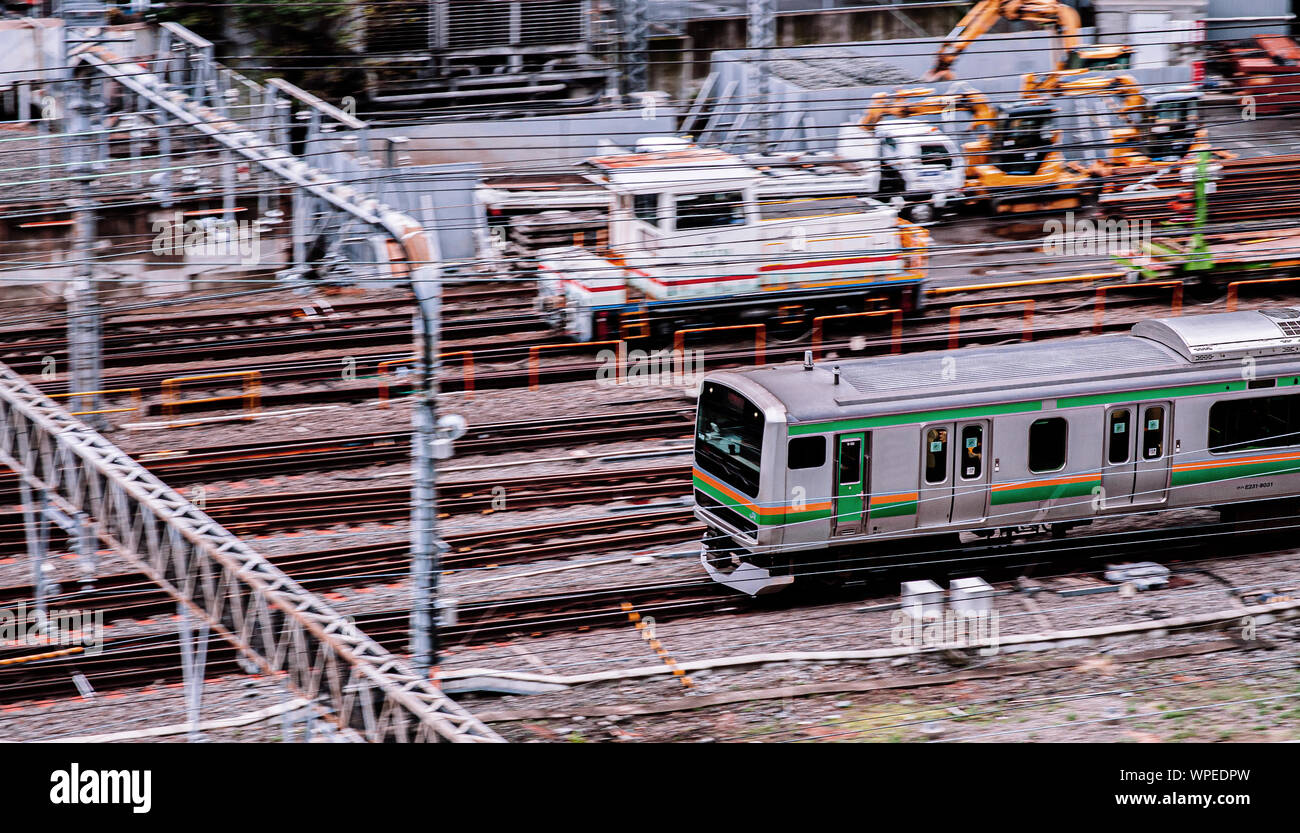 Tokyo station aerial hi-res stock photography and images - Alamy