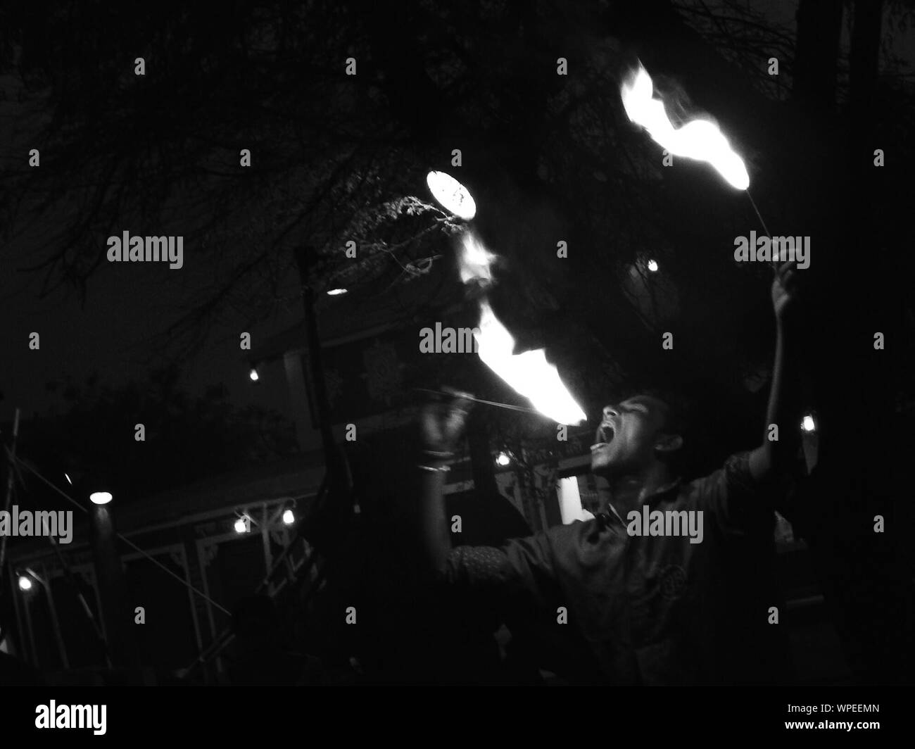 Fire Breathing Stunt High Resolution Stock Photography and Images - Alamy