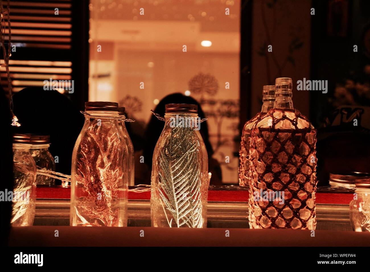 Decorative glass jars hi-res stock photography and images - Alamy