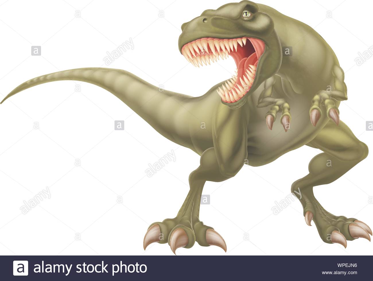 T Rex Stock Vector Images - Alamy
