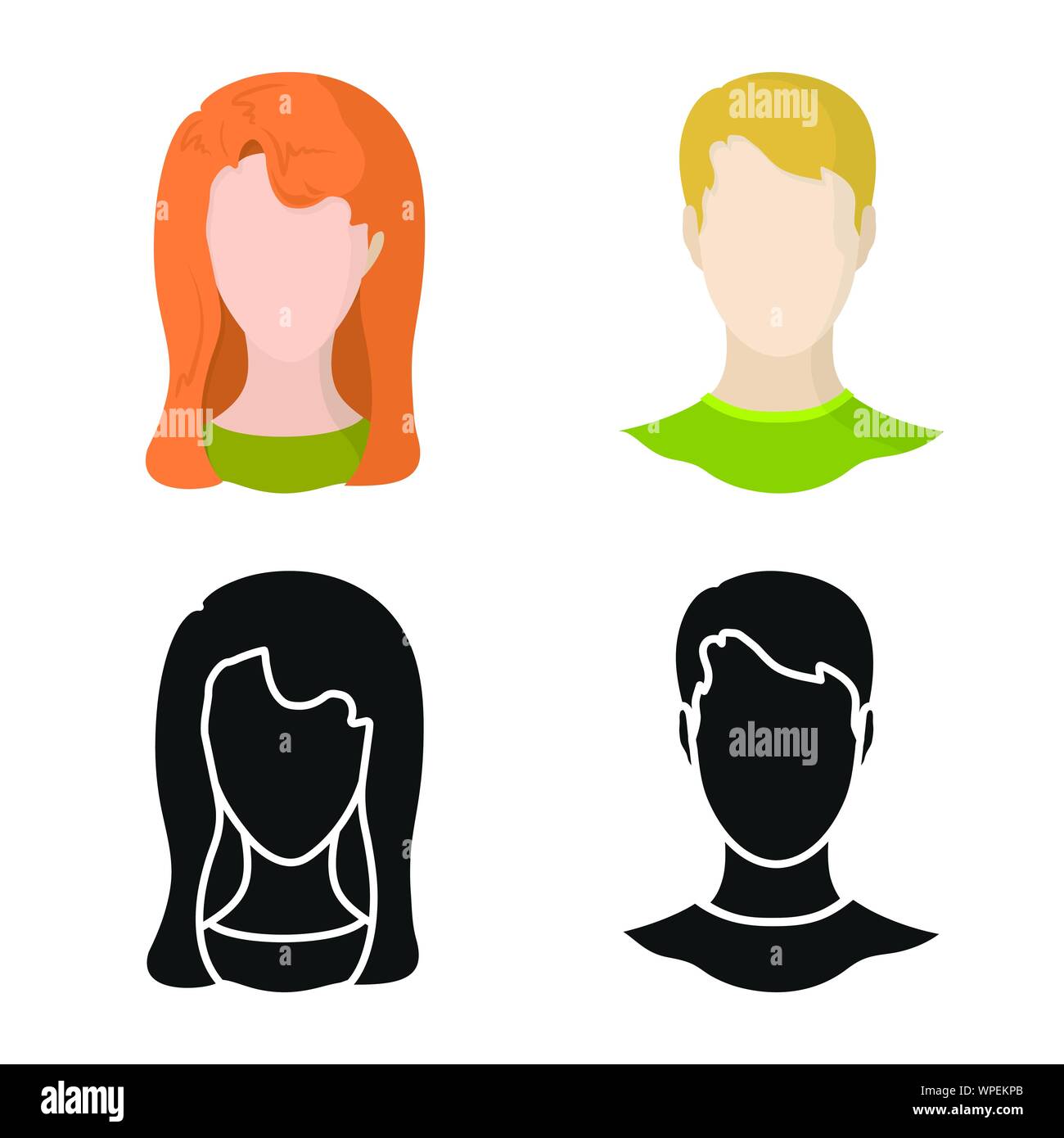 Isolated object of professional and photo logo. Collection of ...