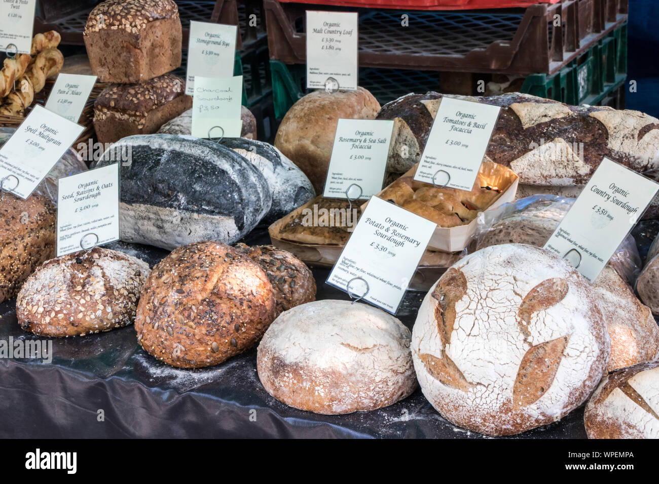 Sourdough Bread Market High Resolution Stock Photography and Images - Alamy