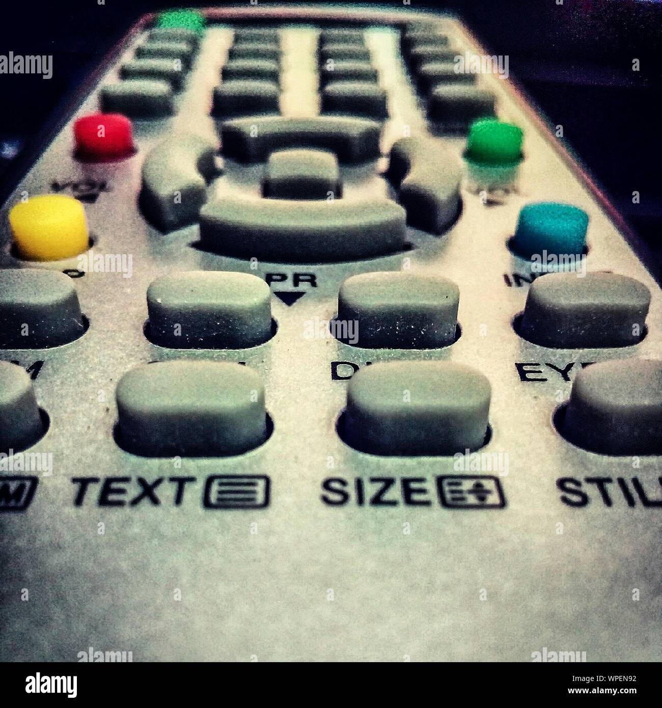 Tv and remote control hi-res stock photography and images - Alamy