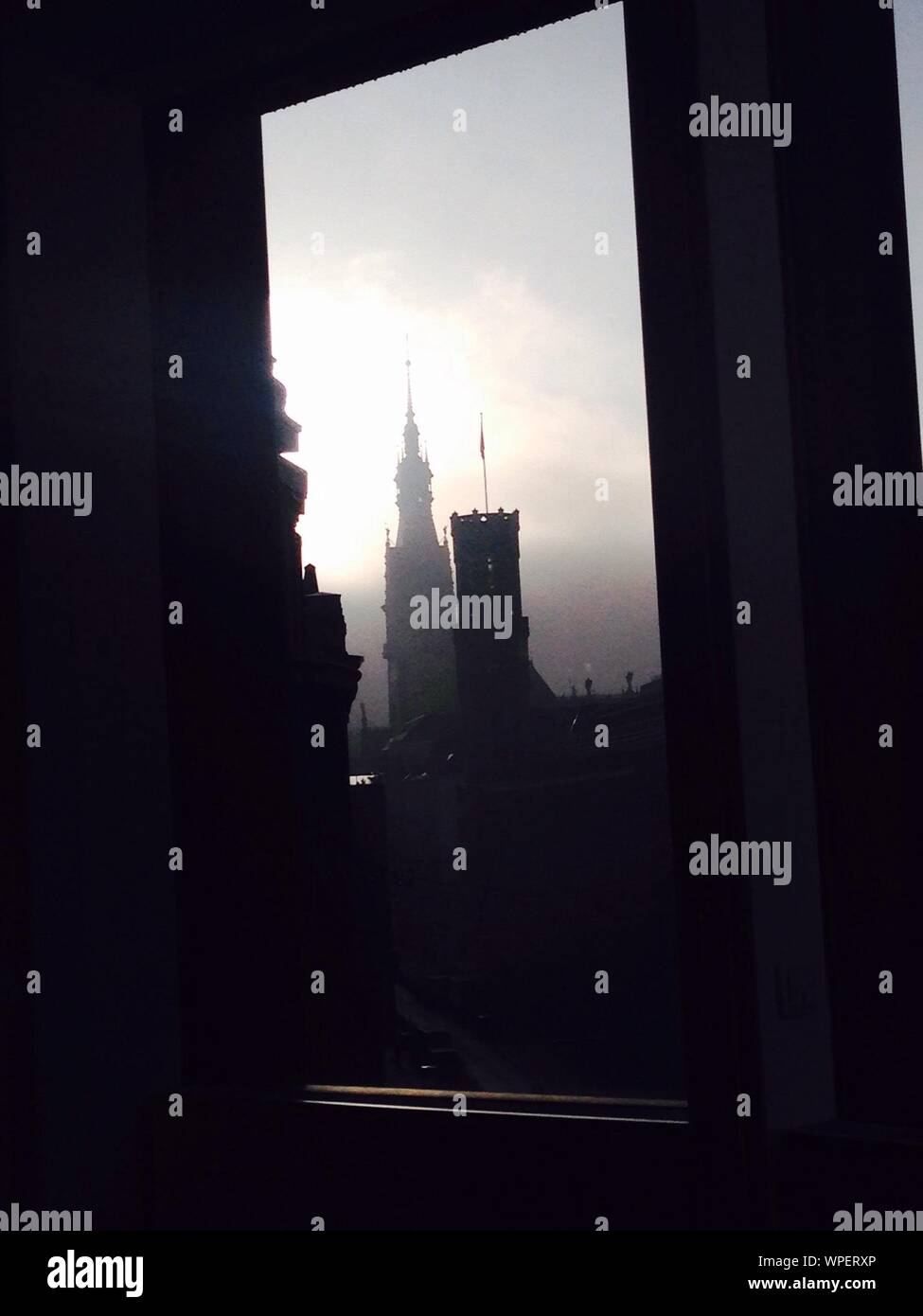 Sunlight through tower hi-res stock photography and images - Alamy
