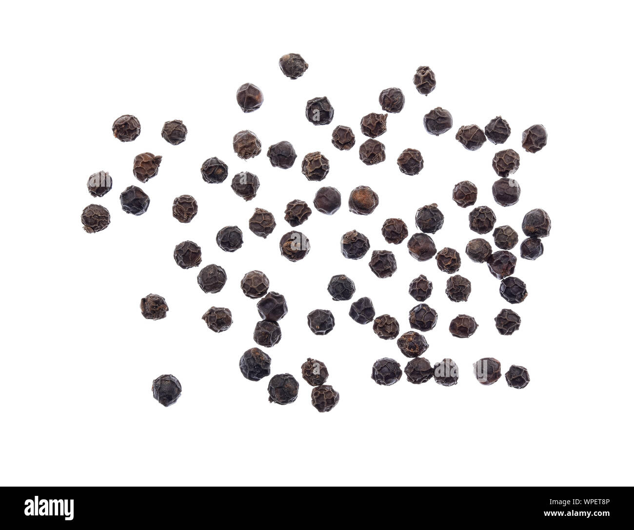 pepper corn on white background Stock Photo - Alamy