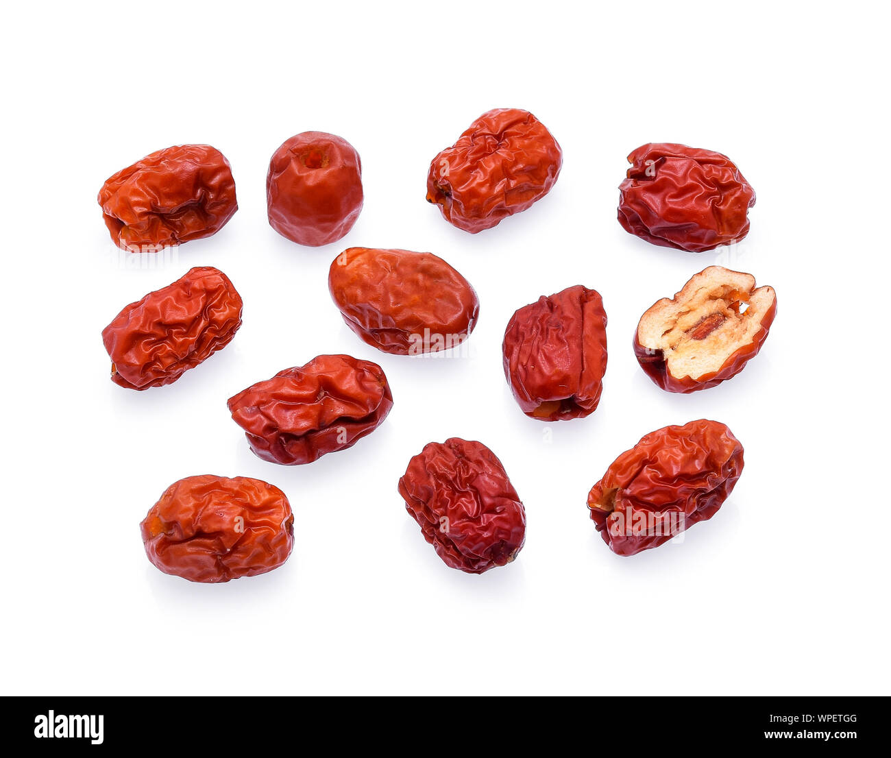 red date on white background Stock Photo - Alamy