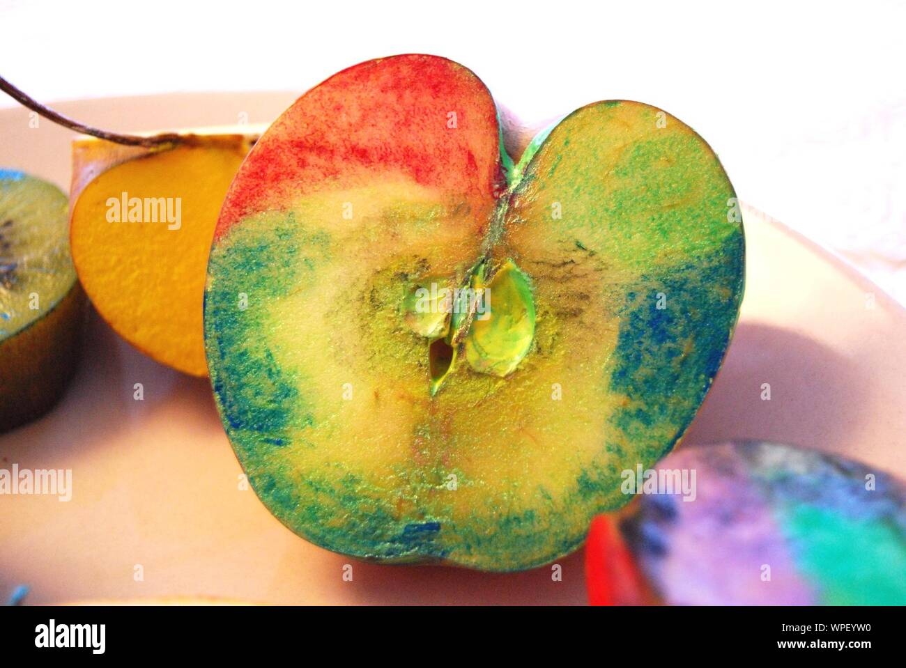 Apple Cross Section High Resolution Stock Photography and Images - Alamy