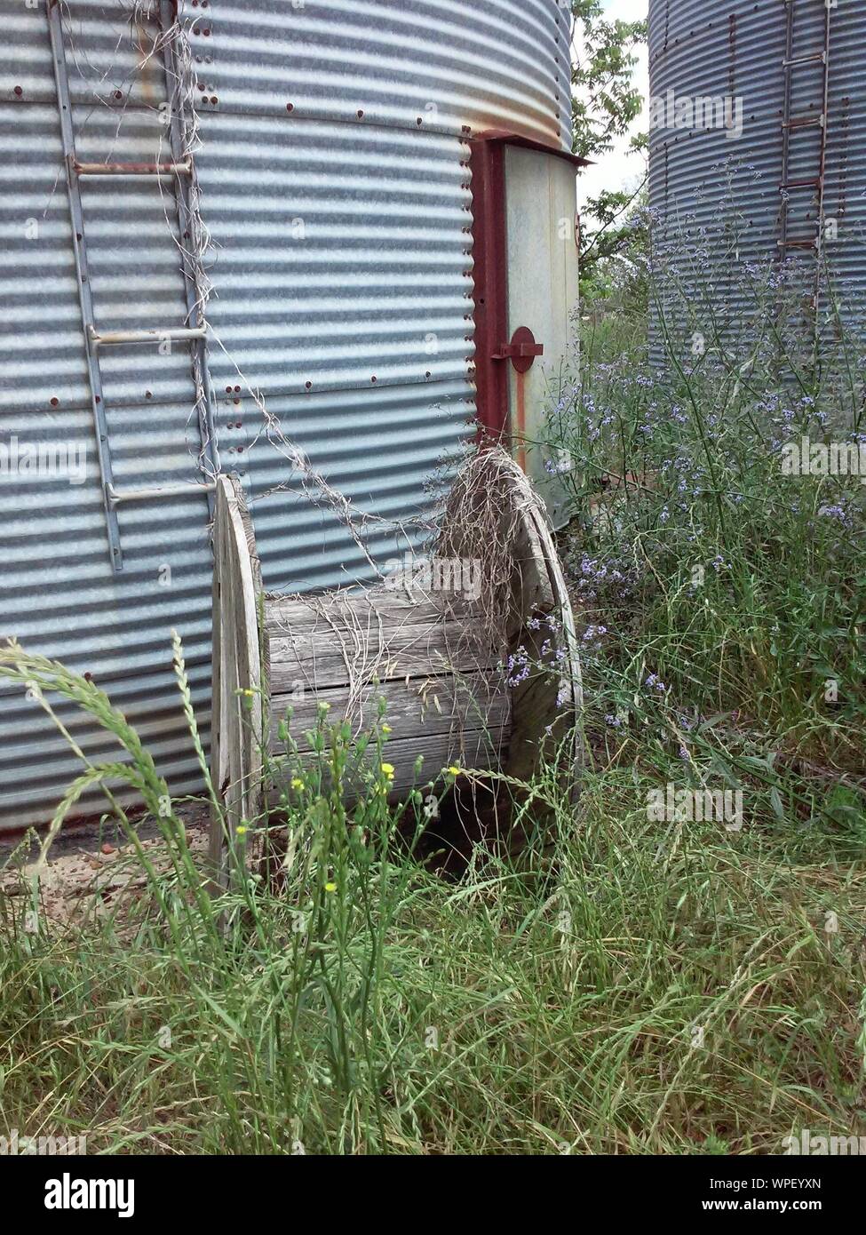 Grain Silo Ladder High Resolution Stock Photography and Images - Alamy