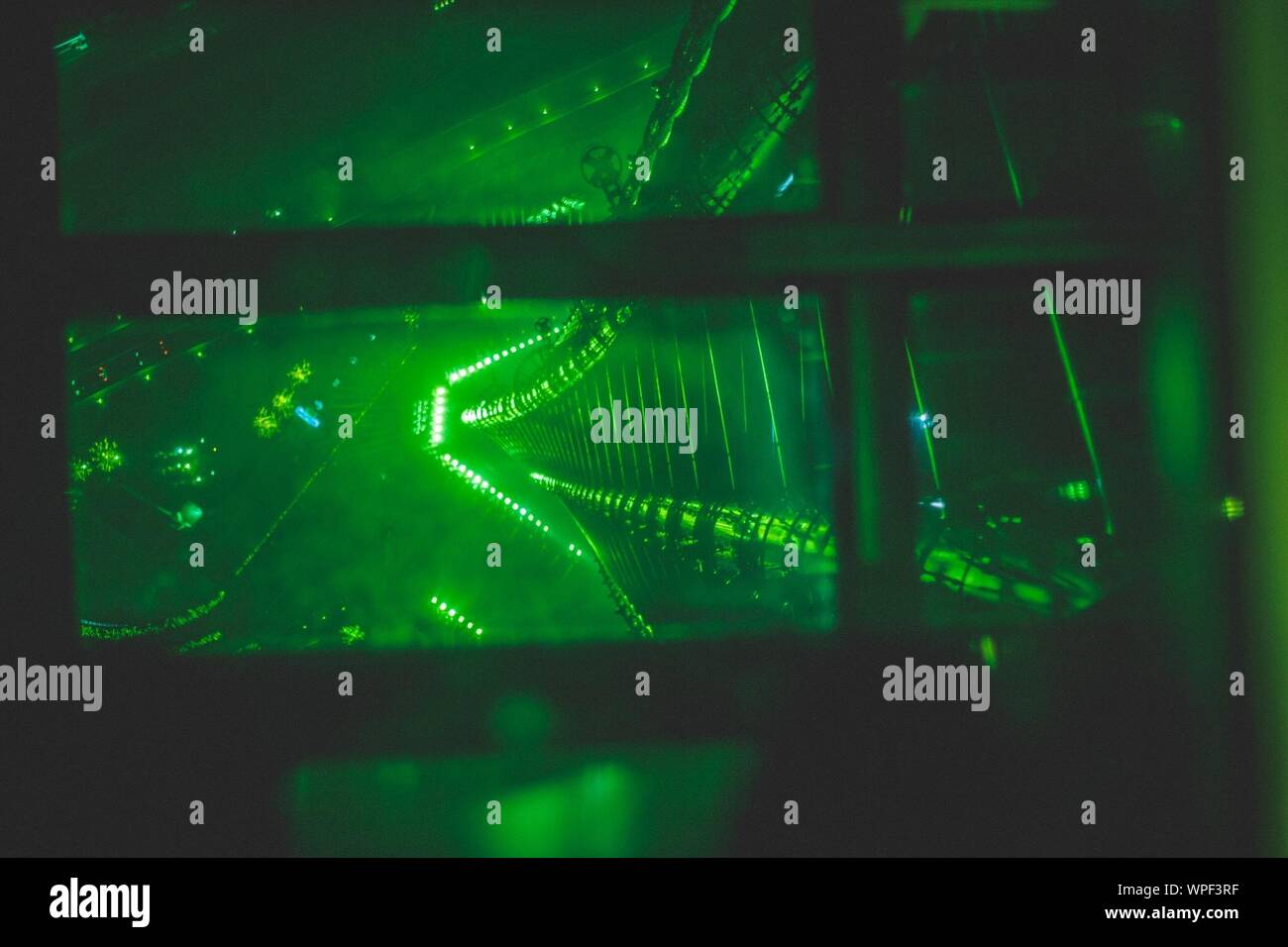 Night window view hi-res stock photography and images - Alamy