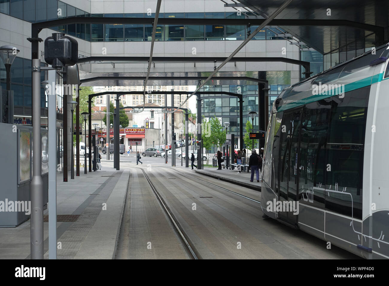 Paris, Tramway T6, Chatillon Stock Photo - Alamy
