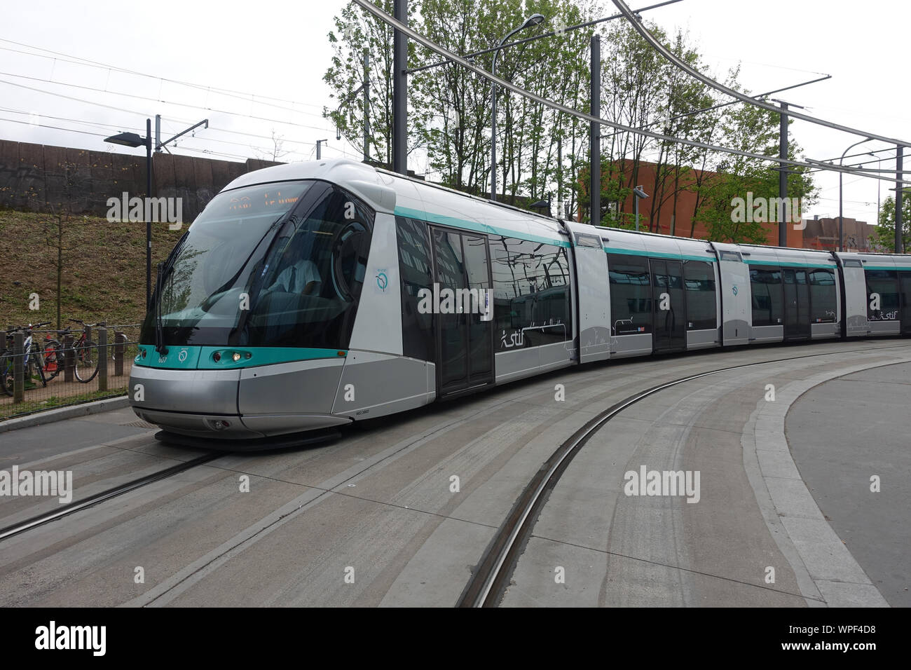 Paris, Tramway T6, Chatillon Stock Photo - Alamy