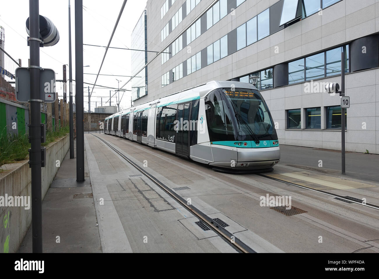Paris, Tramway T6, Chatillon Stock Photo - Alamy
