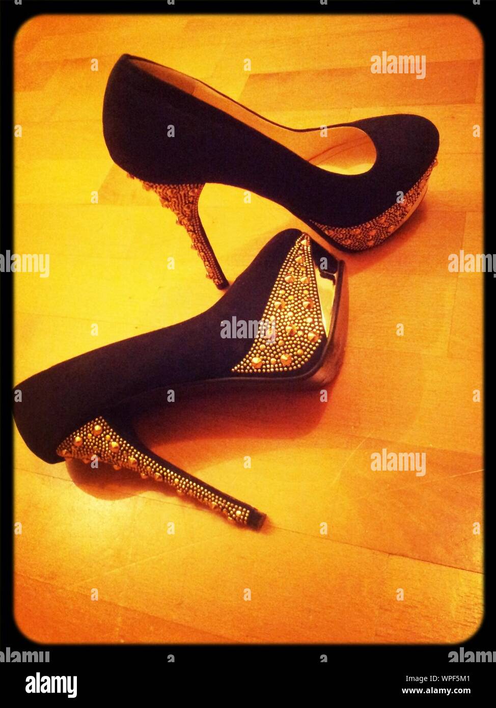 Rhinestone heels hi-res stock photography and images - Alamy