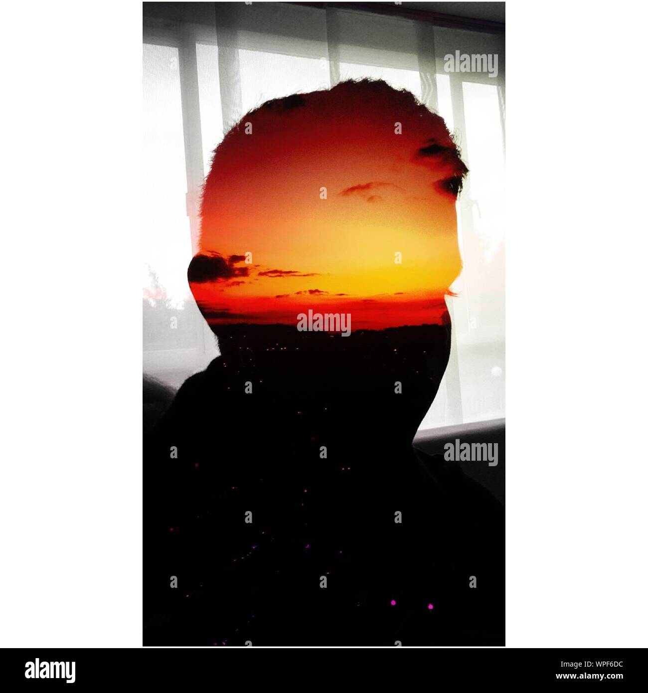 Person sunset Cut Out Stock Images & Pictures - Alamy