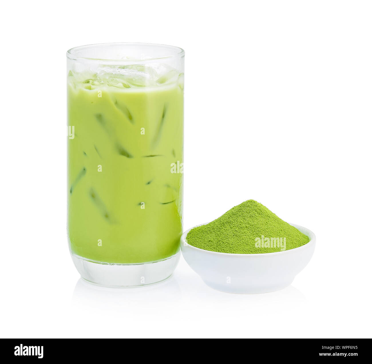 Milk tea thai green Cut Out Stock Images & Pictures - Alamy