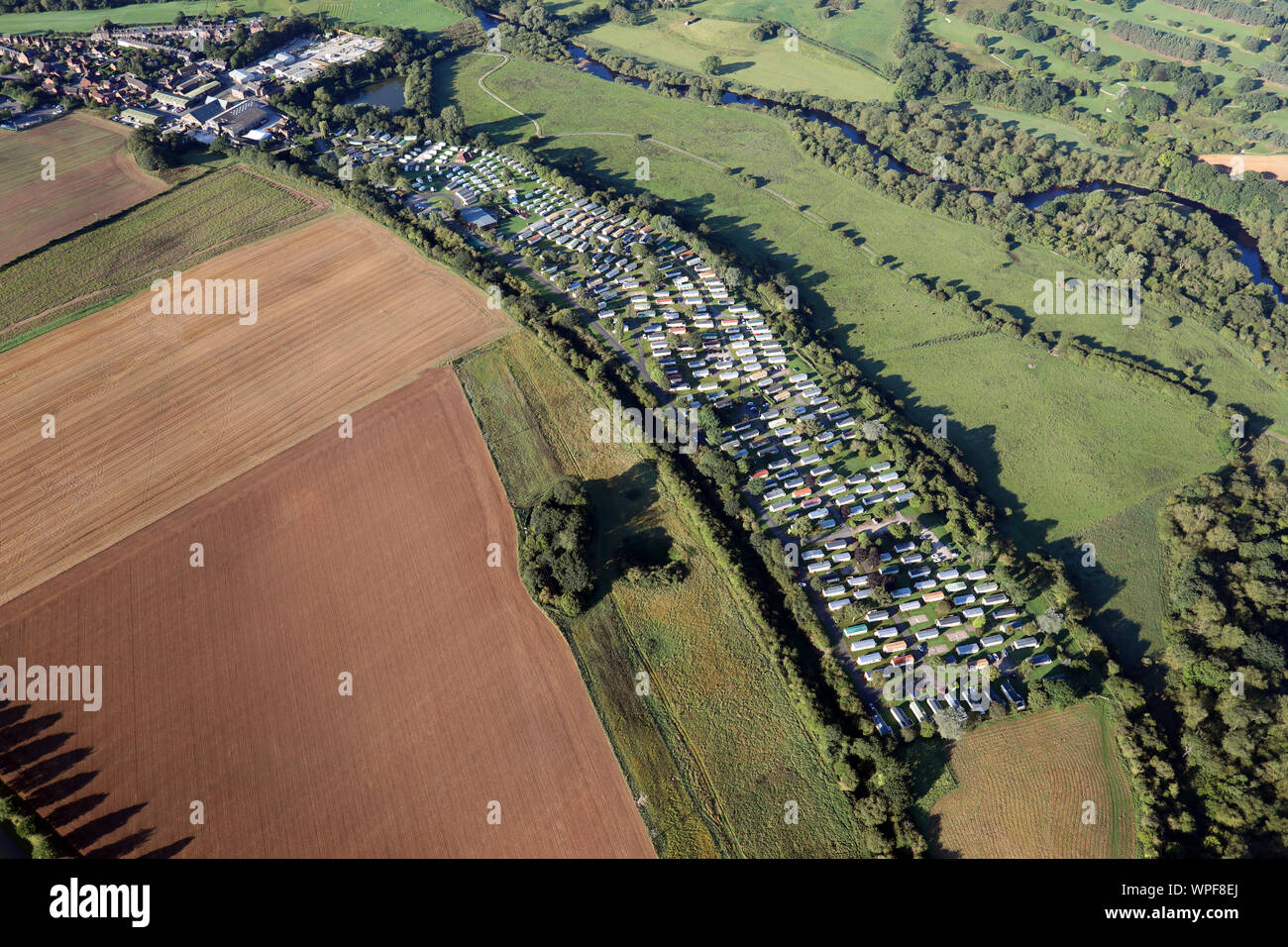 Riverside caravan hi-res stock photography and images - Alamy
