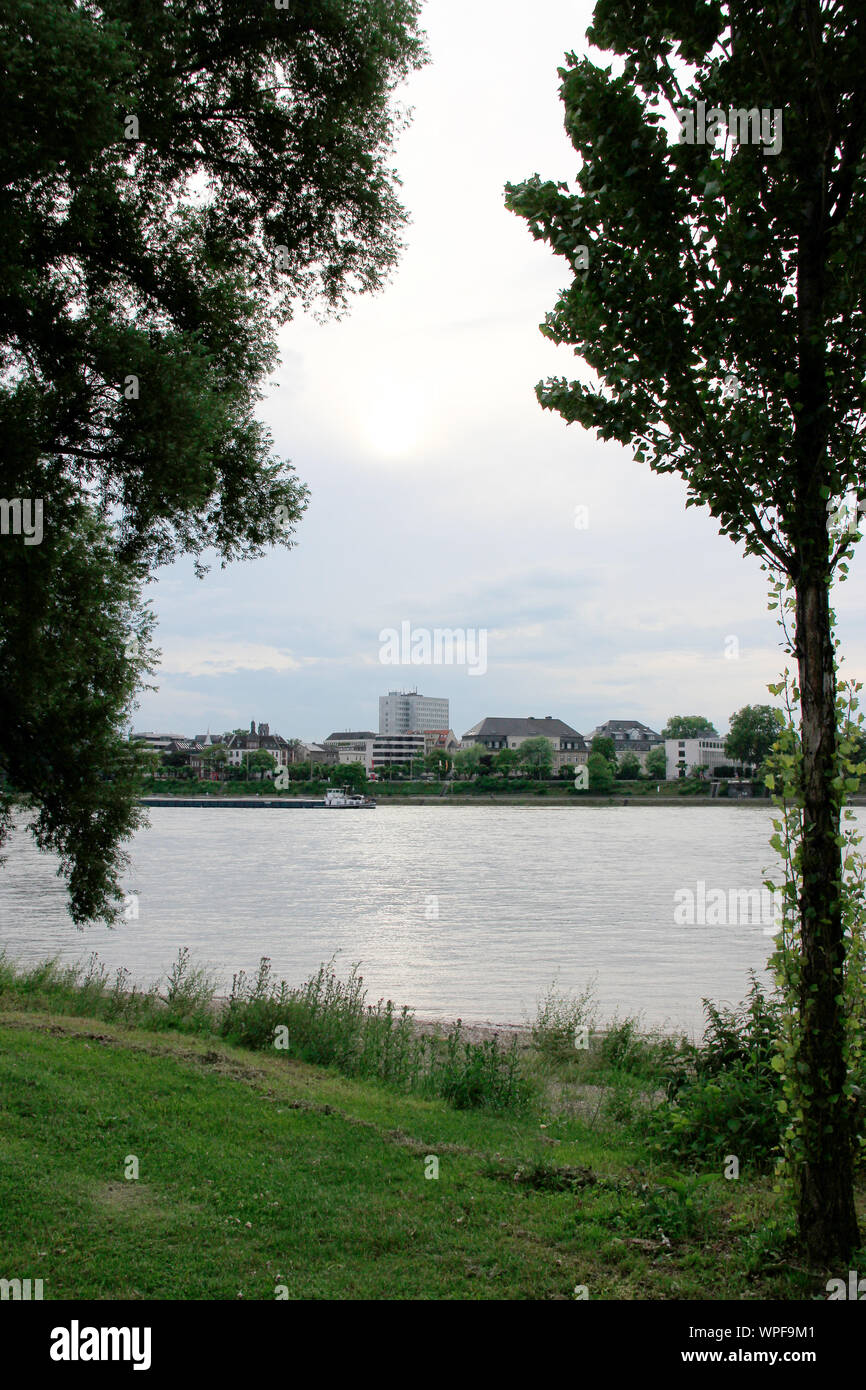 Rhine river over background hi-res stock photography and images - Alamy