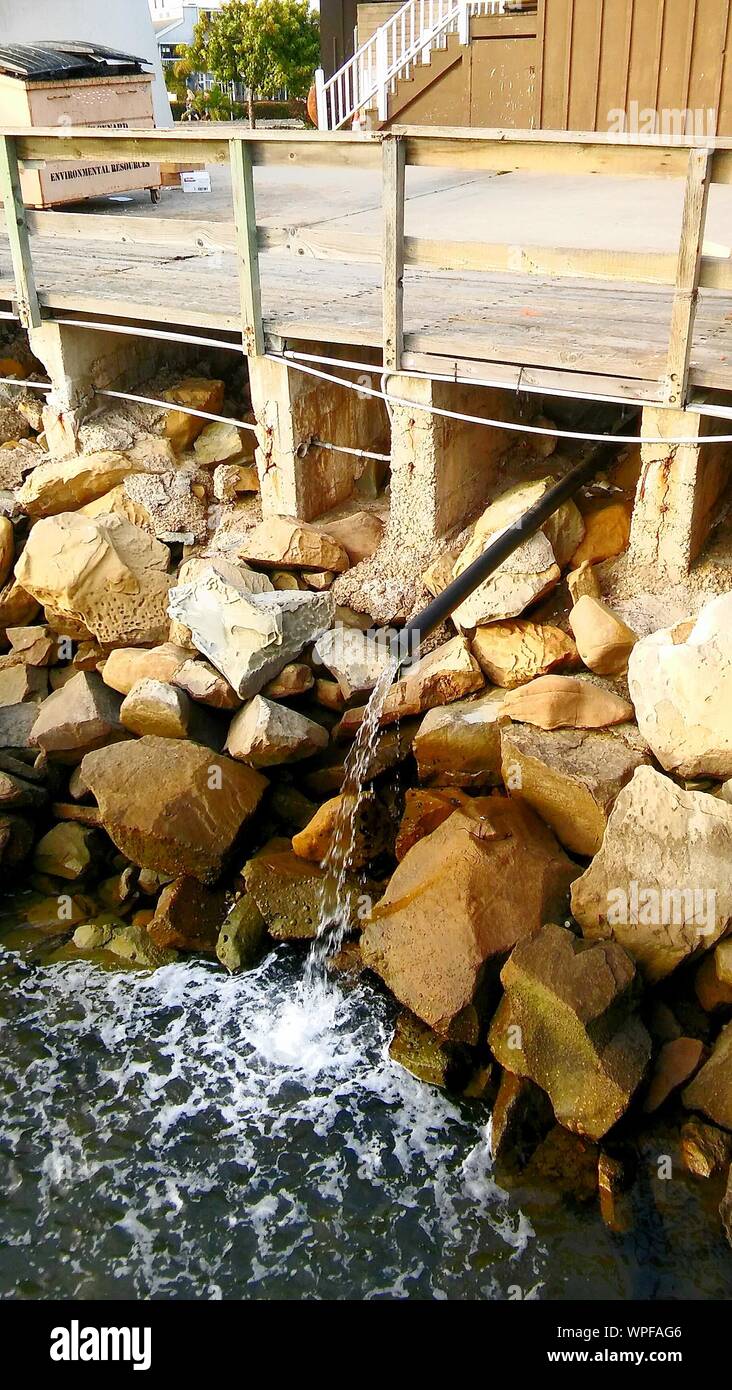 Falling pier hi-res stock photography and images - Alamy